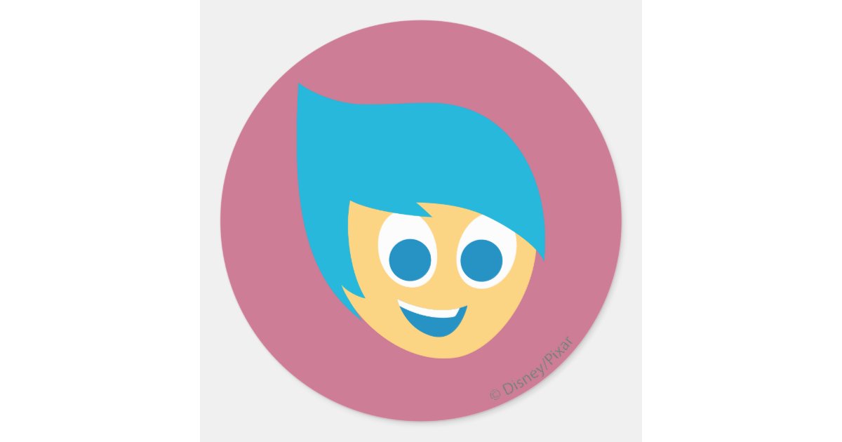 Joy Classic Round Sticker | Zazzle