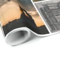Joy Custom Personalized Photo Wrapping Paper | Zazzle