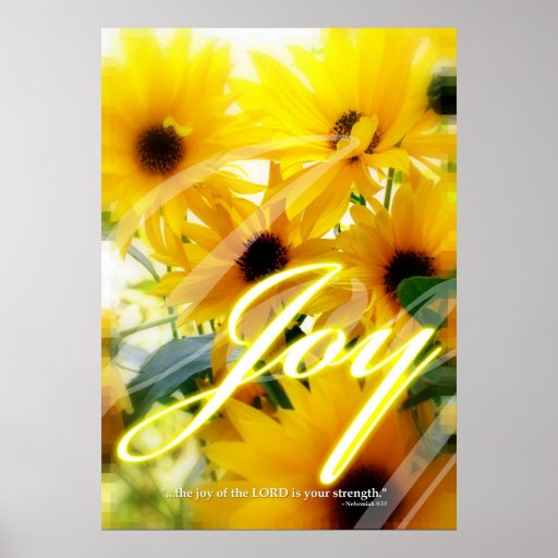 Joy Poster | Zazzle