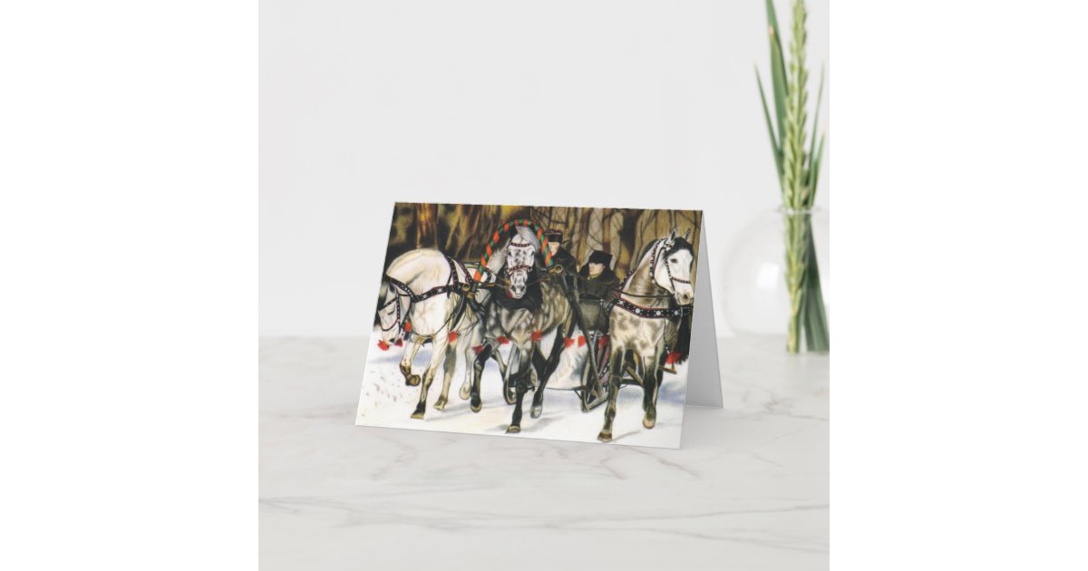 "Joy Ride" Christmas Card | Zazzle