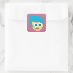 Joy Square Sticker | Zazzle