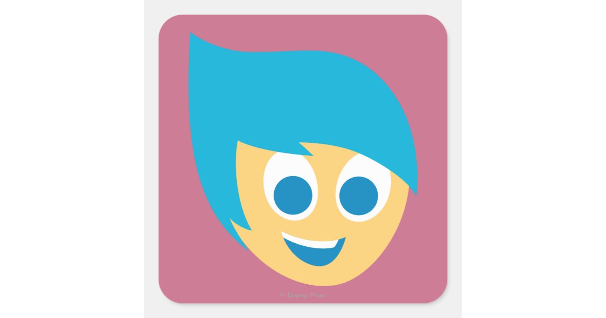 Joy Square Sticker | Zazzle