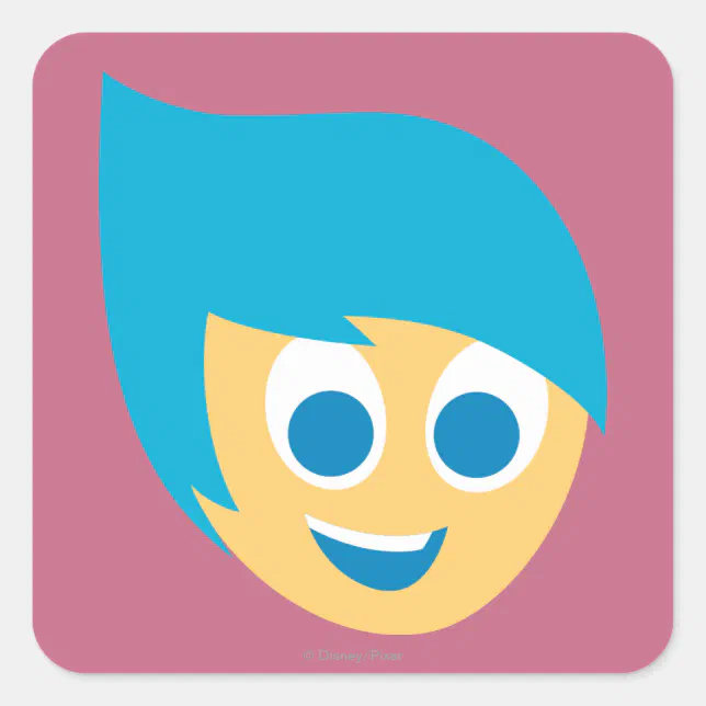 Joy Square Sticker | Zazzle