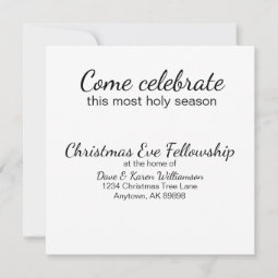 Joy to the World Jerusalem Invitation | Zazzle