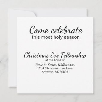 Joy to the World Jerusalem Invitation | Zazzle