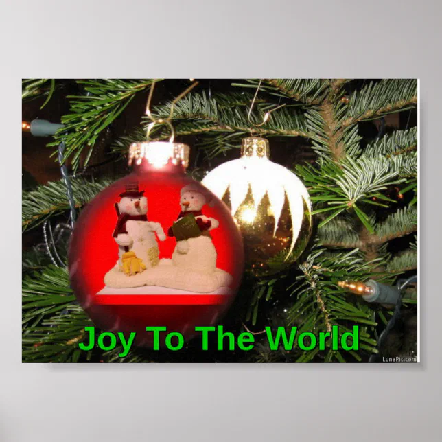 Joy To the World Poster | Zazzle