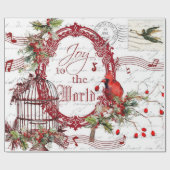 Joy to the world wrapping paper | Zazzle