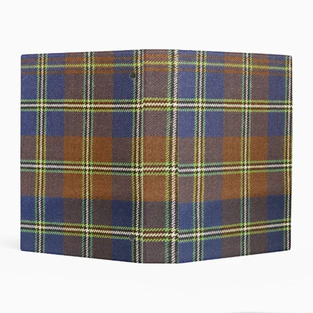 Joyce, Thomas and Alexander (Personal) Tartan Mini Binder | Zazzle