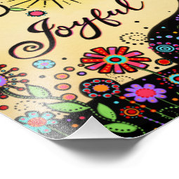 JOYFUL PHOTO PRINT | Zazzle