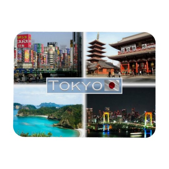 JP Japan - Tokyo - Magnet | Zazzle.com