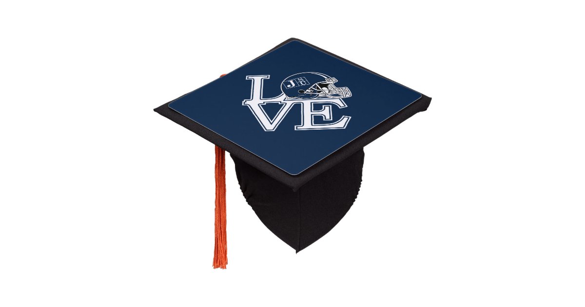 JSU Love Graduation Cap Topper | Zazzle