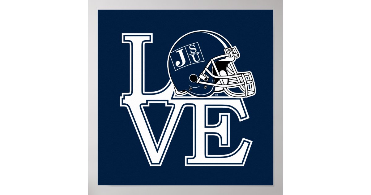 JSU Love Poster | Zazzle