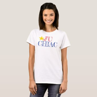 J'u Chiac I am Chiac Acadian Flag T-Shirt | Zazzle