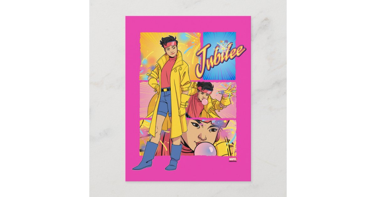 Jubilee Character Panel Graphic Postcard | Zazzle