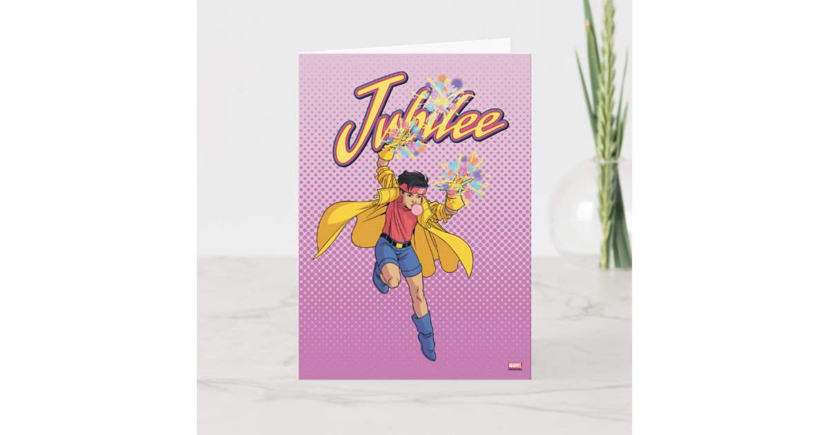Jubilee Character Pose Card | Zazzle