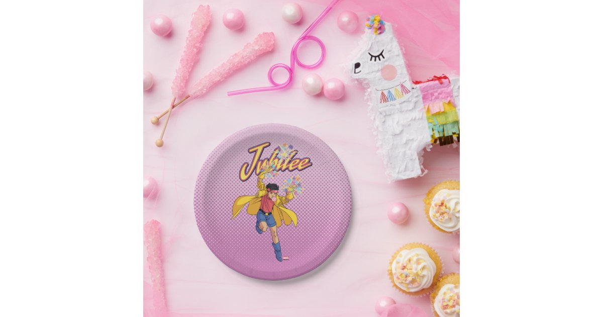 Jubilee Character Pose Paper Plates | Zazzle