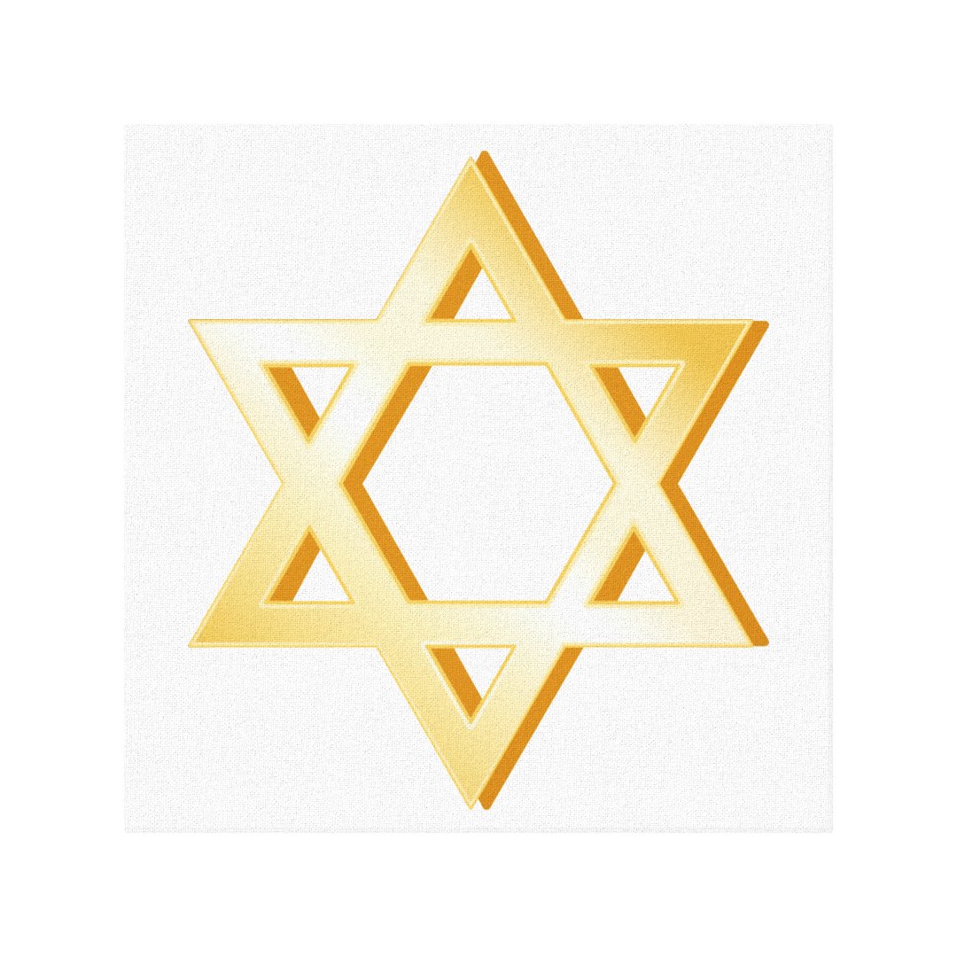 Judaism Symbol Canvas Art | Zazzle