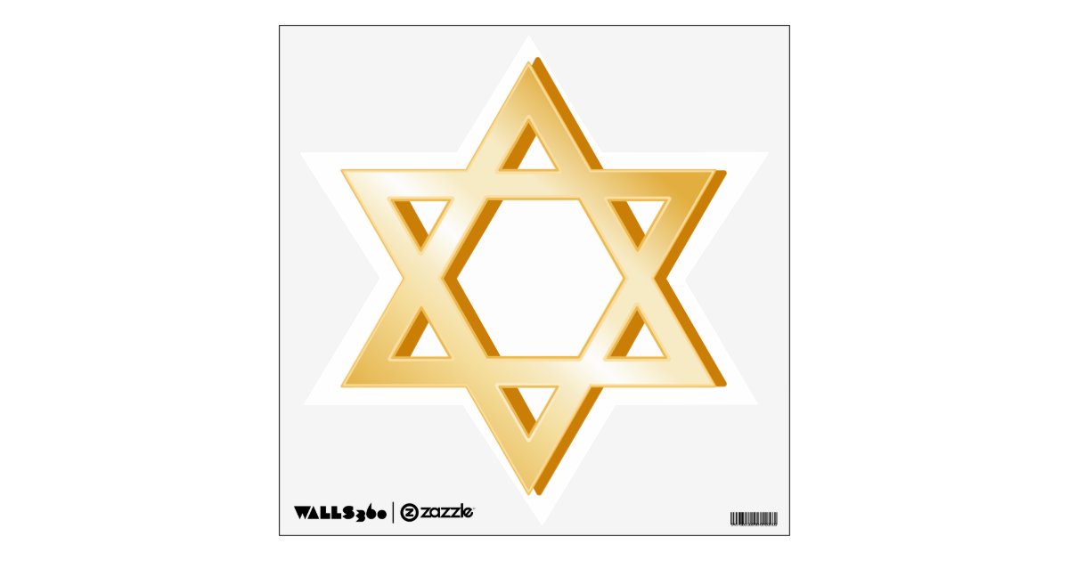 Judaism Symbol Wall Sticker | Zazzle