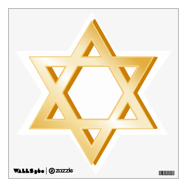 Judaism Symbol Wall Sticker | Zazzle