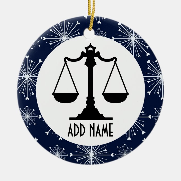 Judge Attorney Lawyer Ceramic Ornament | Zazzle.com