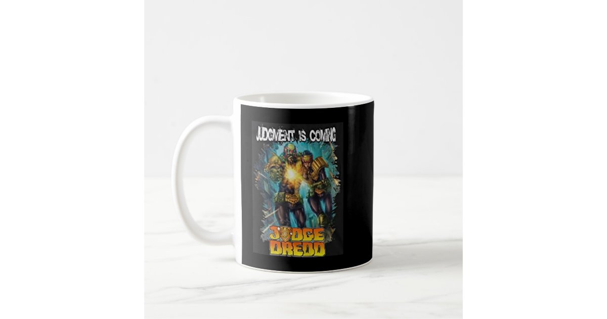 judge dredd comic coffee mug | Zazzle
