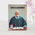 Judge or Attorney Birthday Card | Zazzle