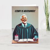 Judge or Attorney Birthday Card | Zazzle