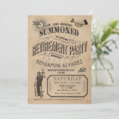 Judge Retirement Invitation - Party Vintage Retro | Zazzle