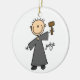 Judge Stick Figure Ceramic Ornament | Zazzle
