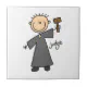 Judge Stick Figure Ceramic Tile | Zazzle