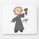Judge Stick Figure Mousepad | Zazzle