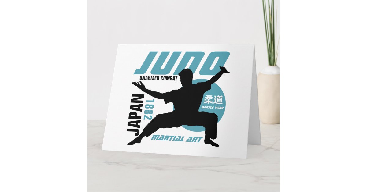 Judo 1882 card | Zazzle