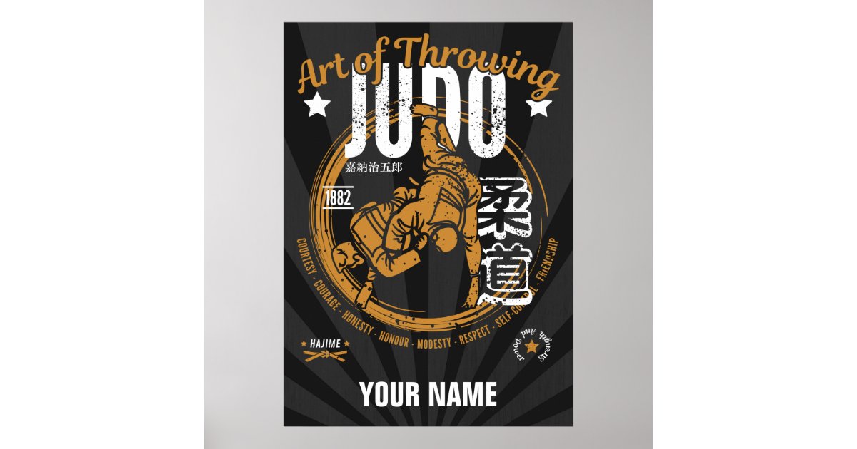Judo : Art of Throwing Poster | Zazzle