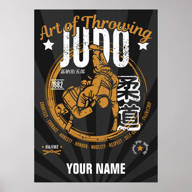 Judo : Art of Throwing Poster | Zazzle
