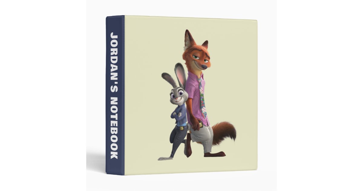 Judy and Nick Best Buds 3 Ring Binder | Zazzle