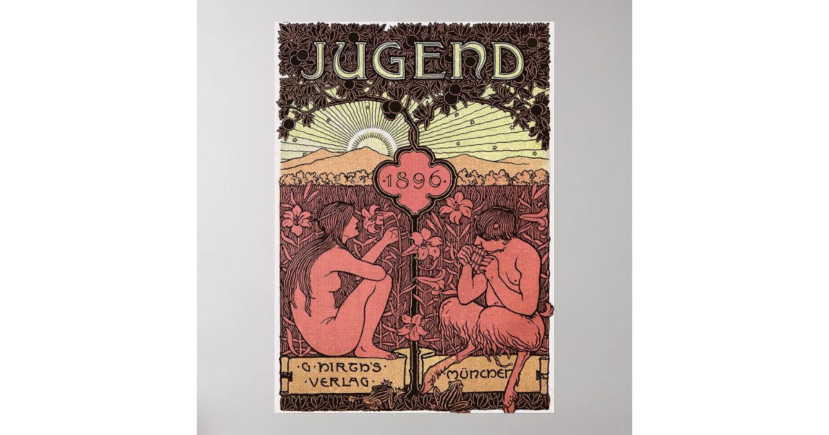 JUGEND MAGAZINE POSTER | Zazzle