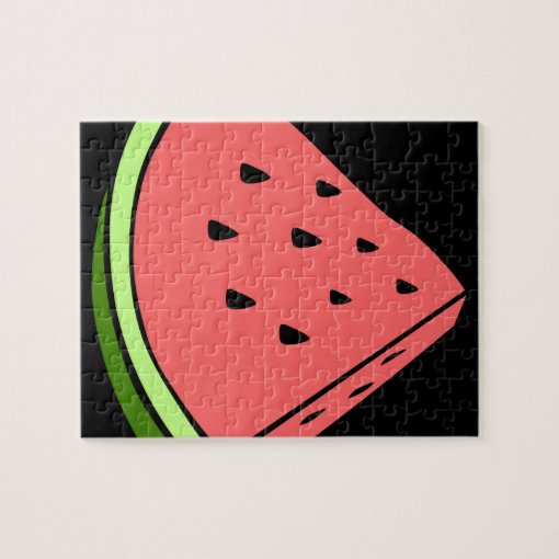Juicy Watermelon Jigsaw Puzzle | Zazzle