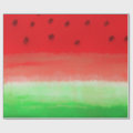 Juicy Watermelon Wrapping Paper | Zazzle