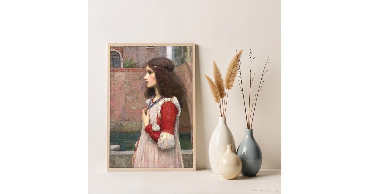 Juliet by John William Waterhouse, Art Poster | Zazzle