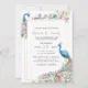 Julio Collection Wedding Invitation | Peacock | Zazzle