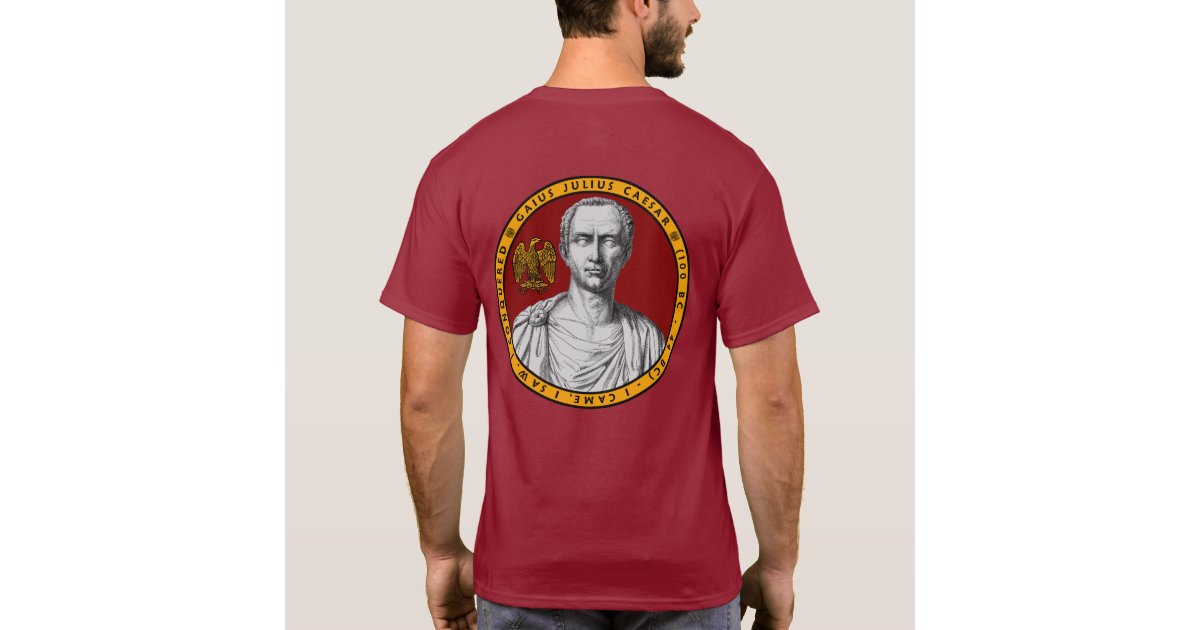 Julius Caesar Portrait Seal Shirt | Zazzle