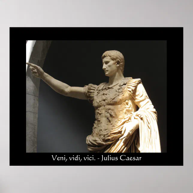 Julius Caesar quote POSTER | Zazzle