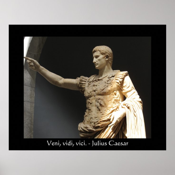 Julius Caesar quote POSTER | Zazzle