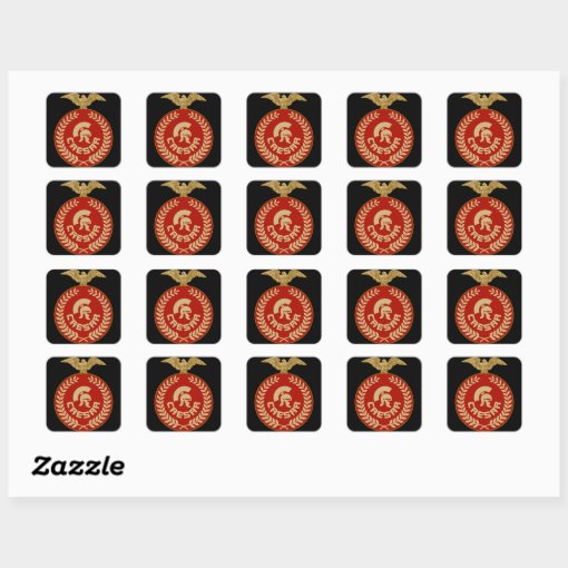 Julius Caesar Sticker. Square Sticker | Zazzle