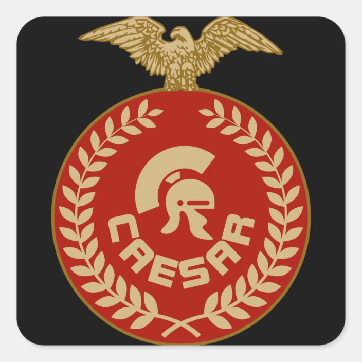 Julius Caesar Sticker. Square Sticker | Zazzle