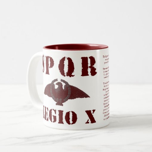 Julius Caesar's Famed 10th Roman Legion Eagle Mug | Zazzle