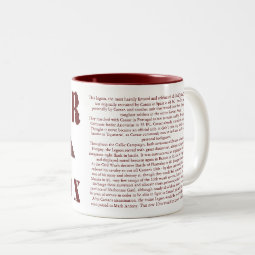 Julius Caesar's Famed 10th Roman Legion Eagle Mug | Zazzle