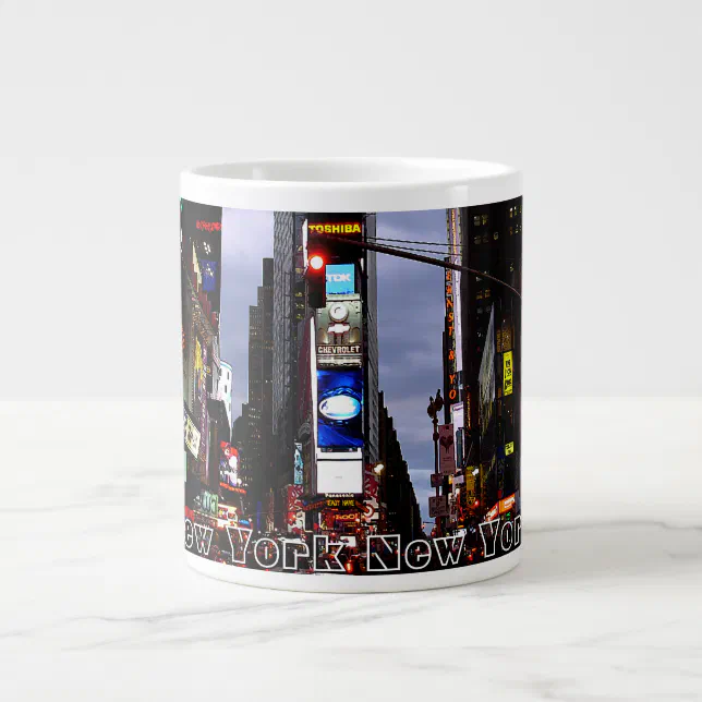 Jumbo New York Coffee Mug NYC Personalized Cup | Zazzle