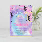 Jump Birthday Invitation | Zazzle