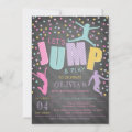 Jump Birthday, Jumping Party Invitation | Zazzle